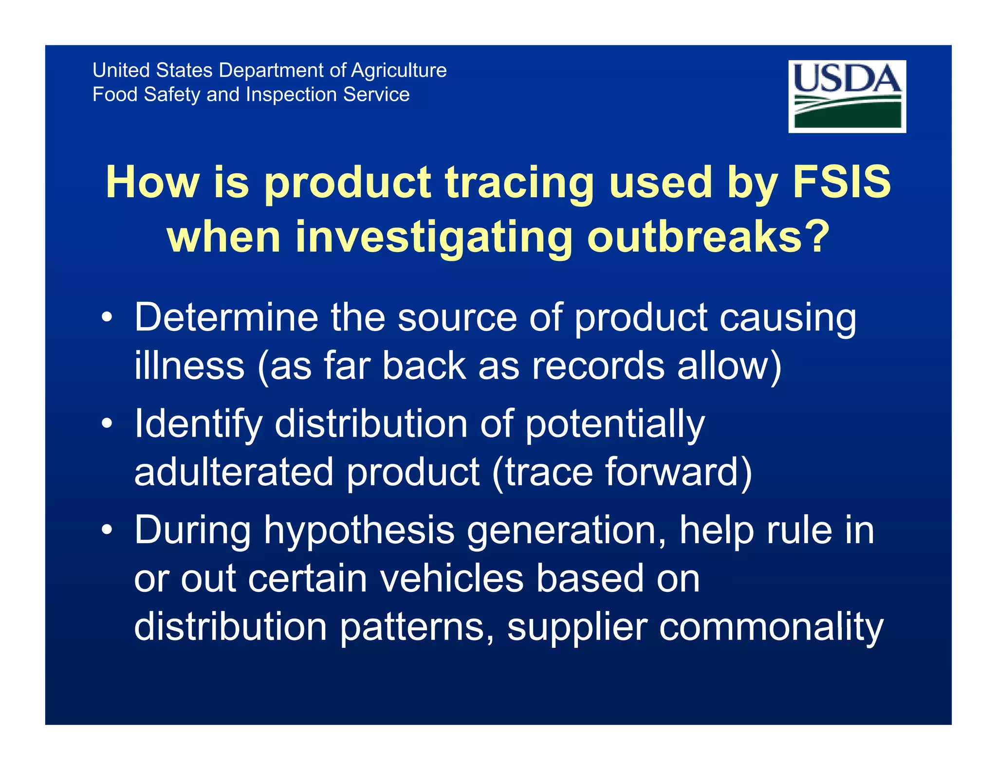 Robert Teclaw Fsis | PDF