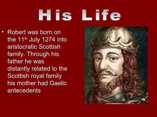Robert the bruce by ross | PPT