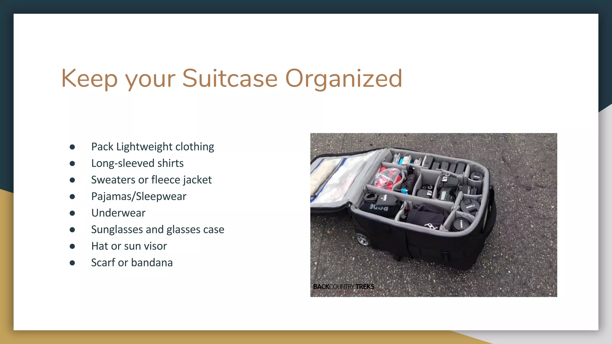 Robert Trinagel: The Ultimate Travel Packing Checklist | PPT