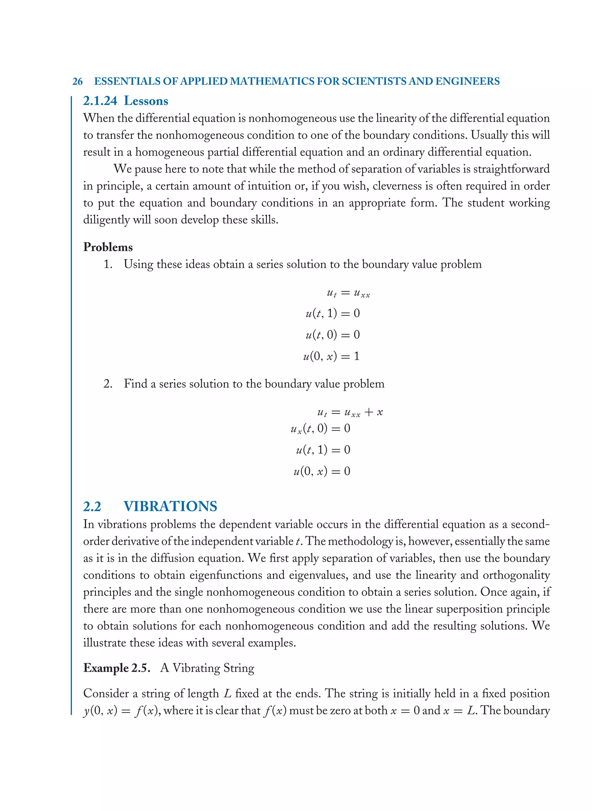 Essentials of applied mathematics | PDF