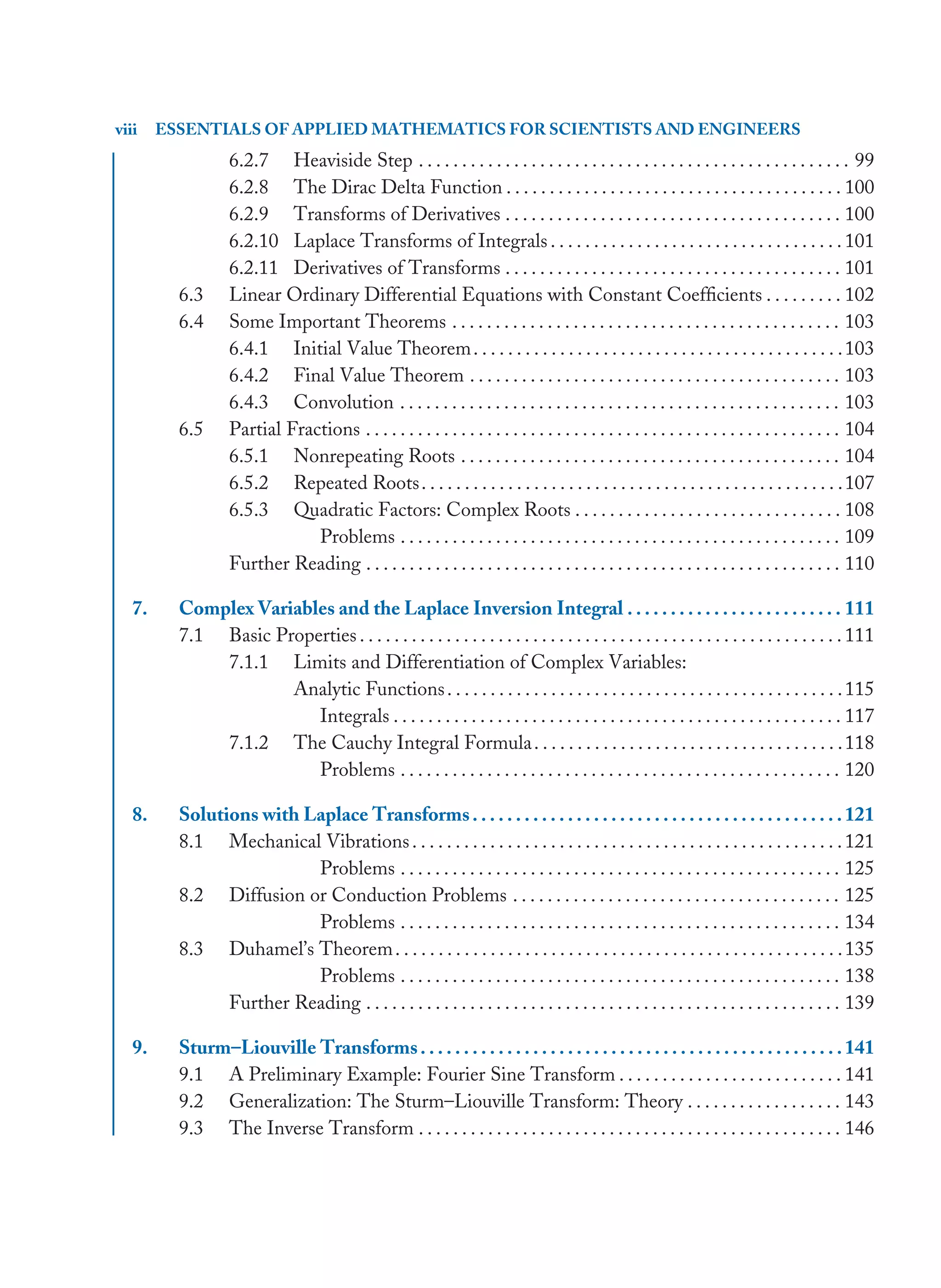 Essentials of applied mathematics | PDF