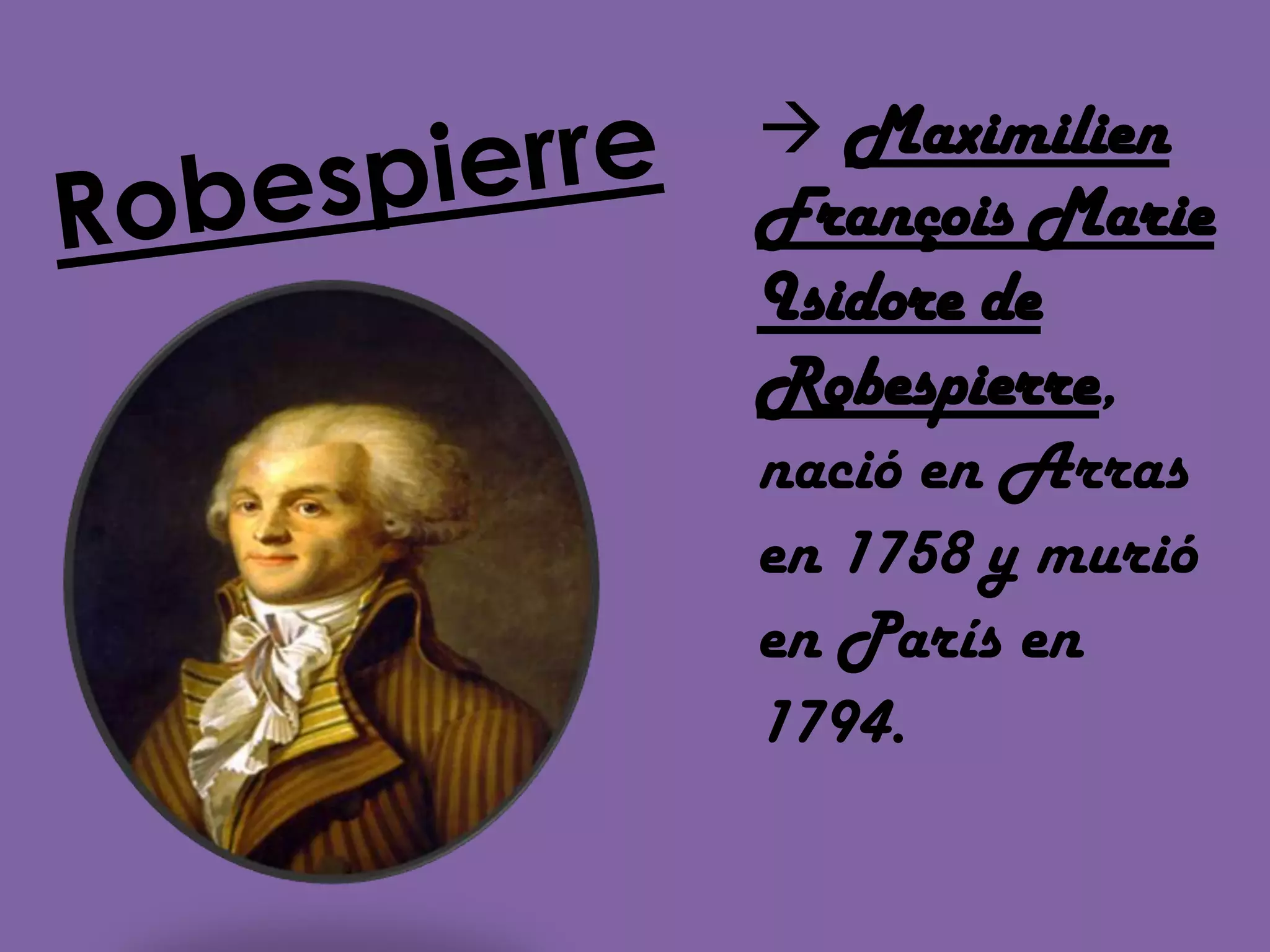 Robespierre y la epoca del terror jacobino | PPT | Descarga Gratuita