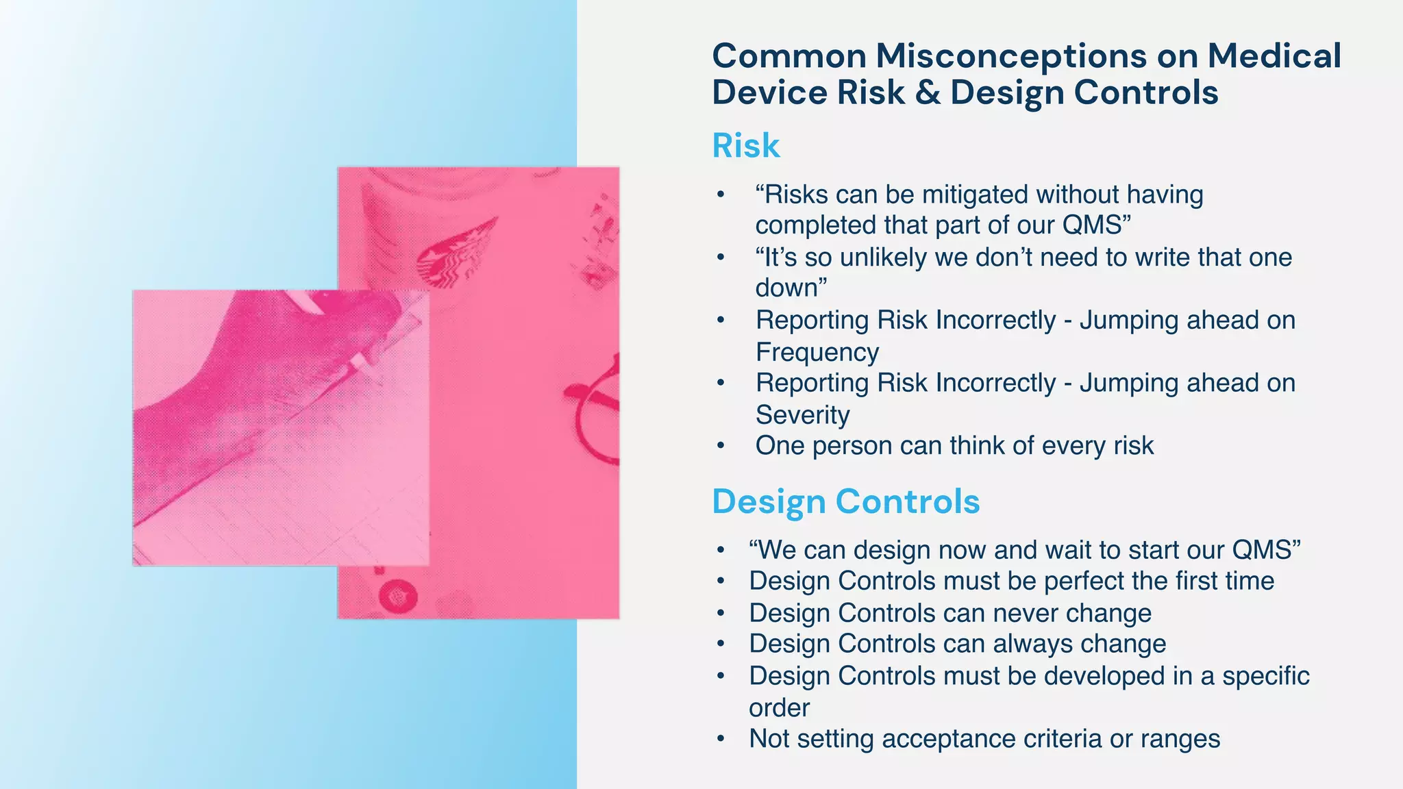 Common Misconceptions on Medical Device Risk & Design Controls | PDF