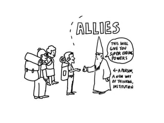 Storytelling in teams - illustrated talk | PPTX
