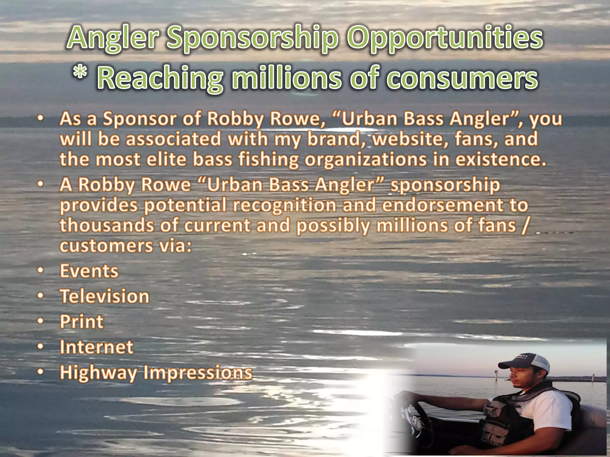 Rob Halter (Robby Rowe) Angler Sponsorship Presentation | PDF