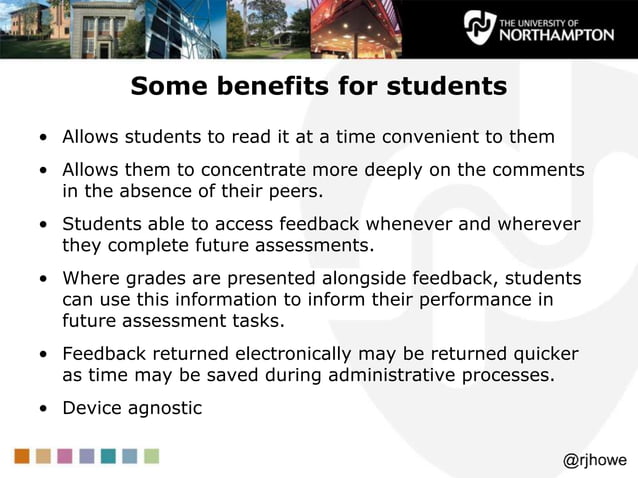 Rob howe - assessment strategies in a digital age | PPT