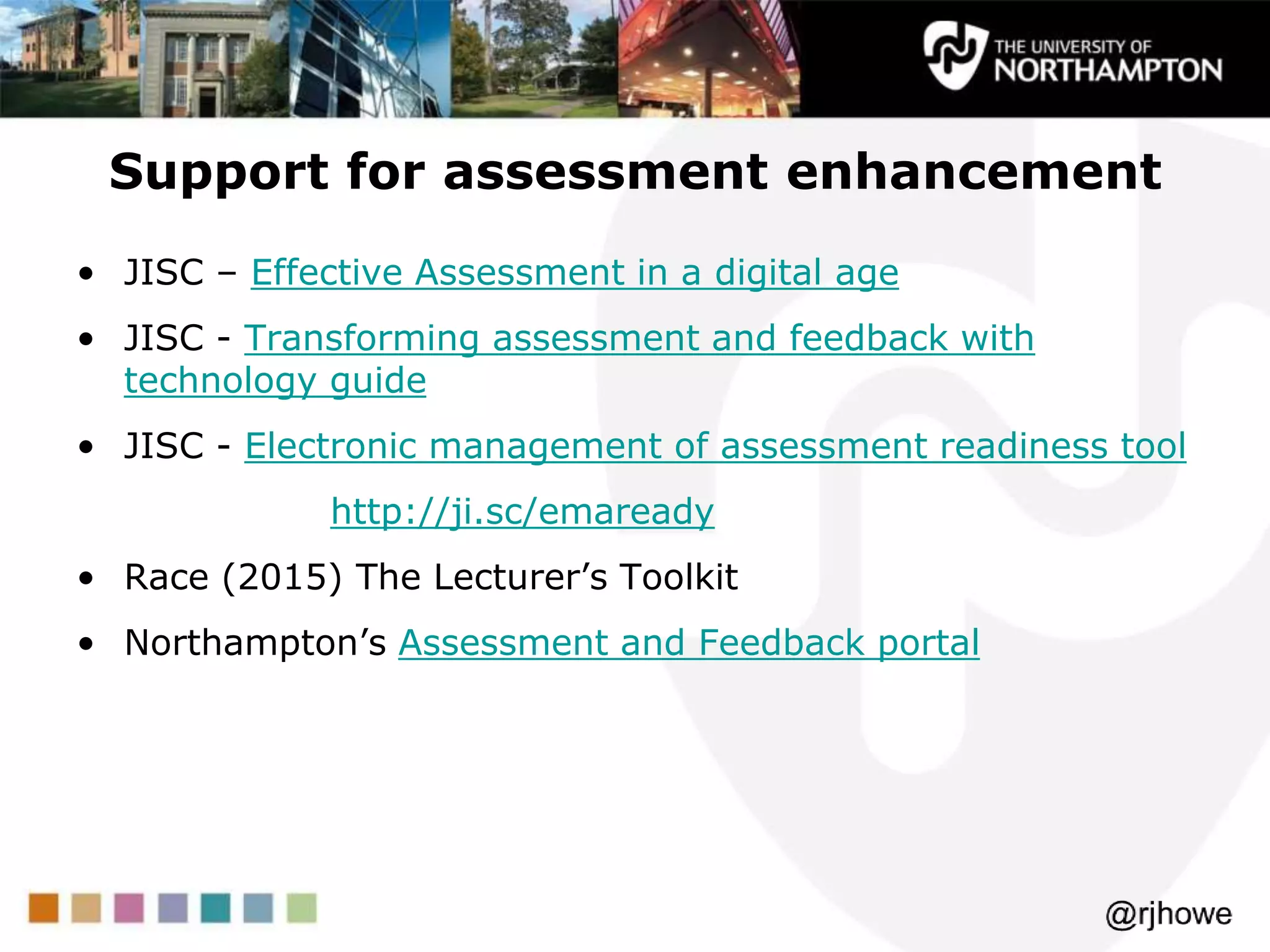 Rob Howe - The honest journey to full e-submission and feedback using ...