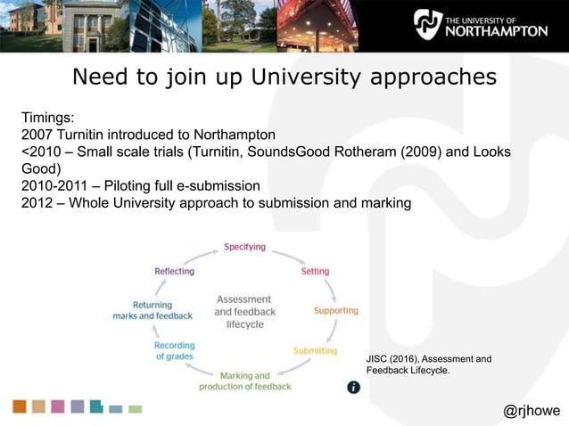 Rob Howe - The honest journey to full e-submission and feedback using ...
