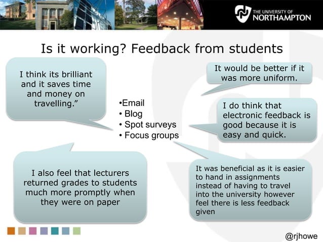 Rob Howe - The honest journey to full e-submission and feedback using ...
