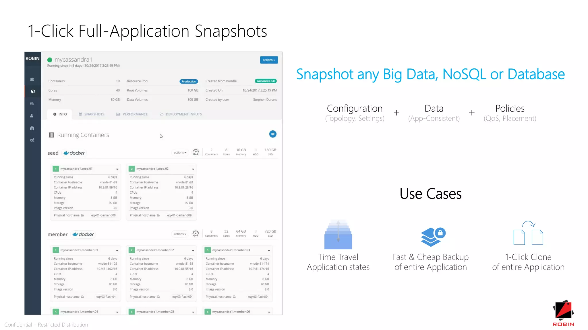 Robin Cloud Platform for Big Data and Databases | PPT