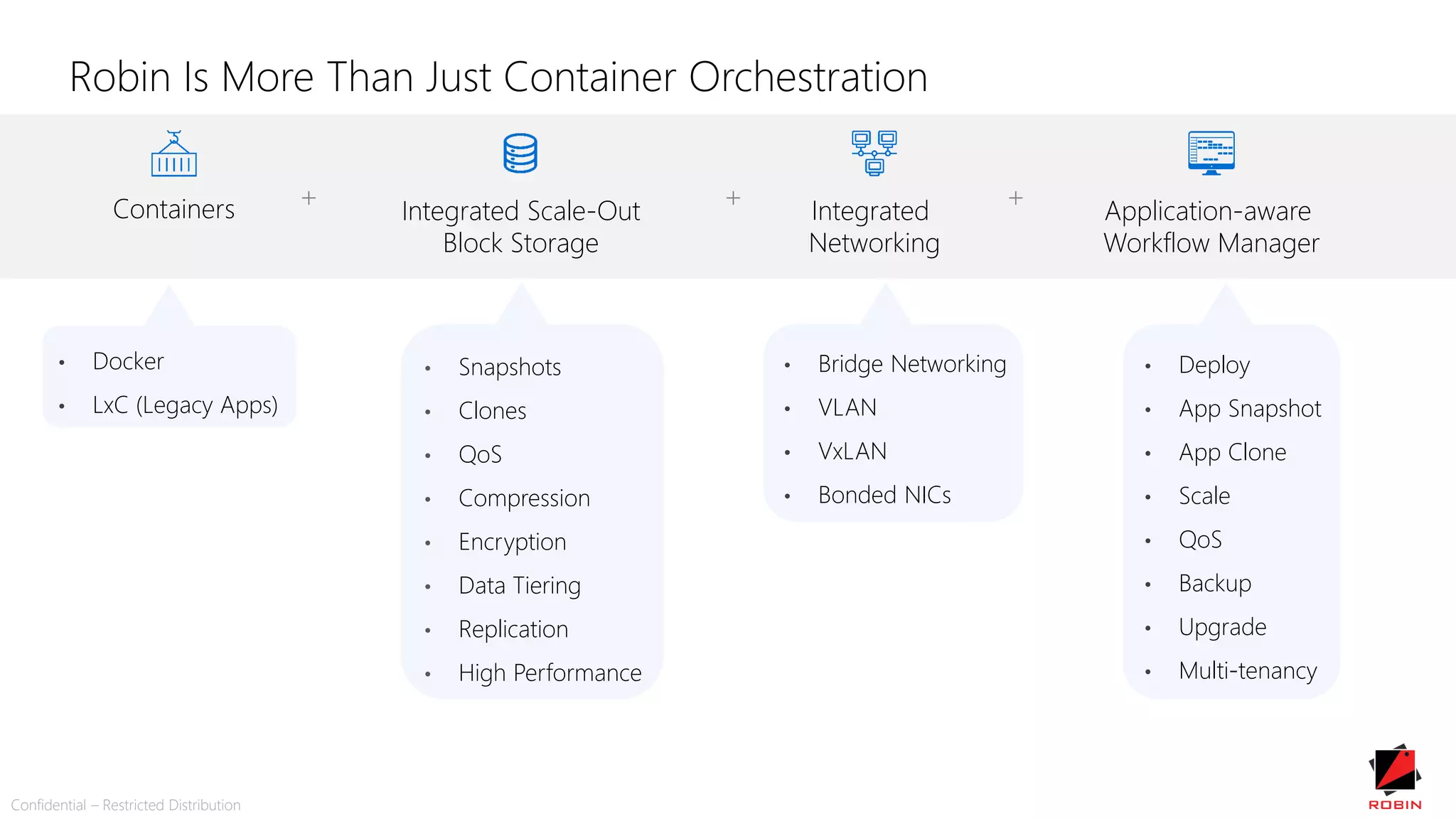 Robin Cloud Platform for Big Data and Databases | PPT