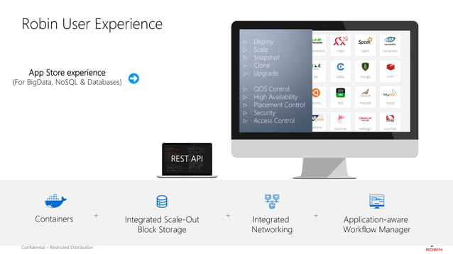 Robin Cloud Platform for Big Data and Databases | PPT
