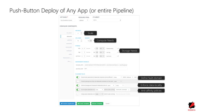 Robin Cloud Platform for Big Data and Databases | PPT