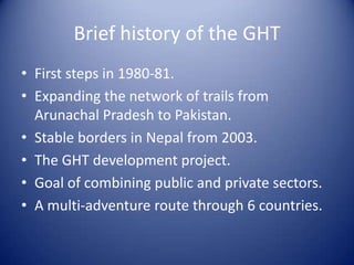 The Great Himalaya Trail: A Communications Case Study by Robin Boustead ...