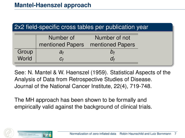 Normalization Of Zero Inflated Data Ppt