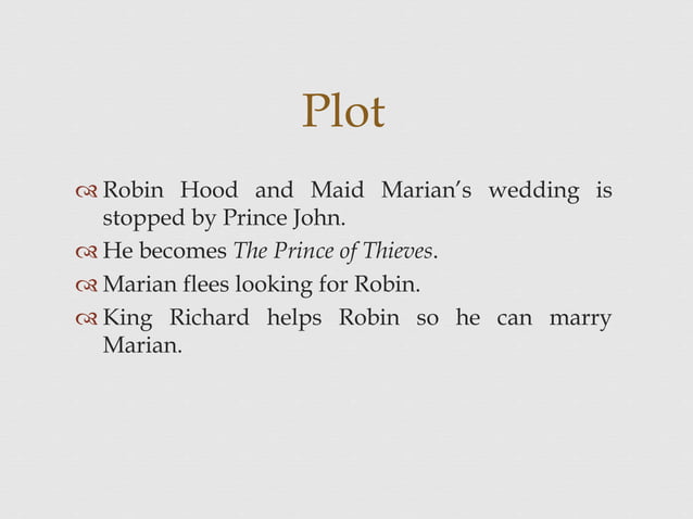 Robin Hood | PPTX