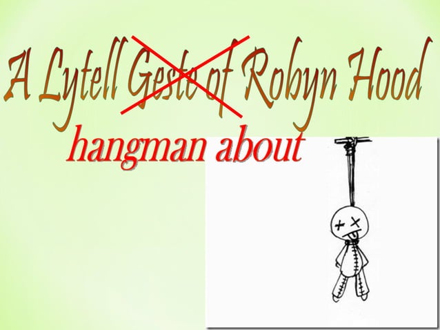 Robin hood and feudalism part 2 | PPT