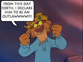 Robin hood and feudalism part 2 | PPT