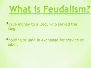 Robin hood and feudalism part 2 | PPT