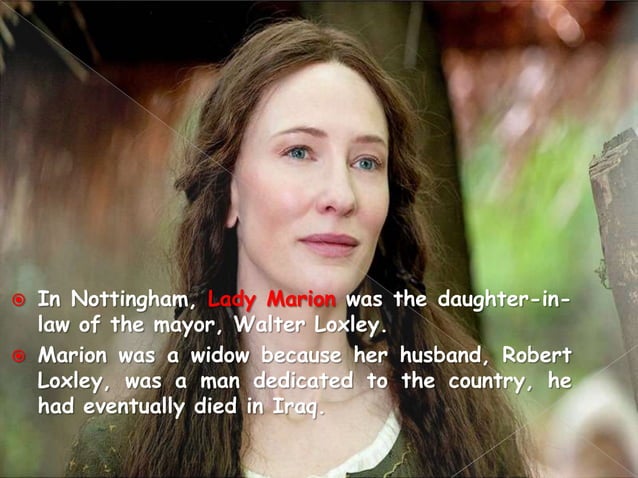 Robin hood and lady marion joana gonçalves final | PPT