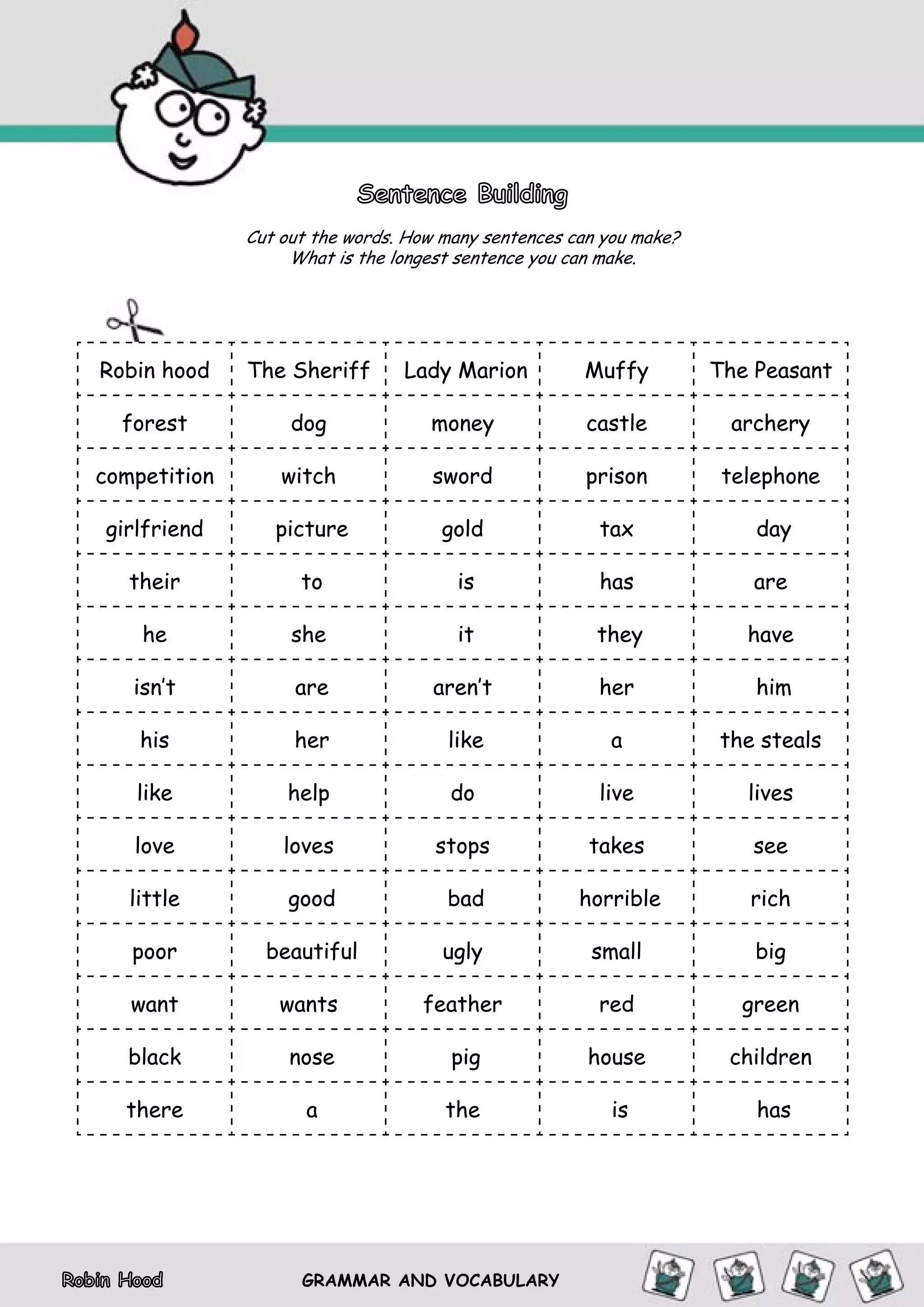 Robin Hood -Activities | PDF