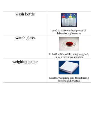 Diffrent types of Equipment | PDF