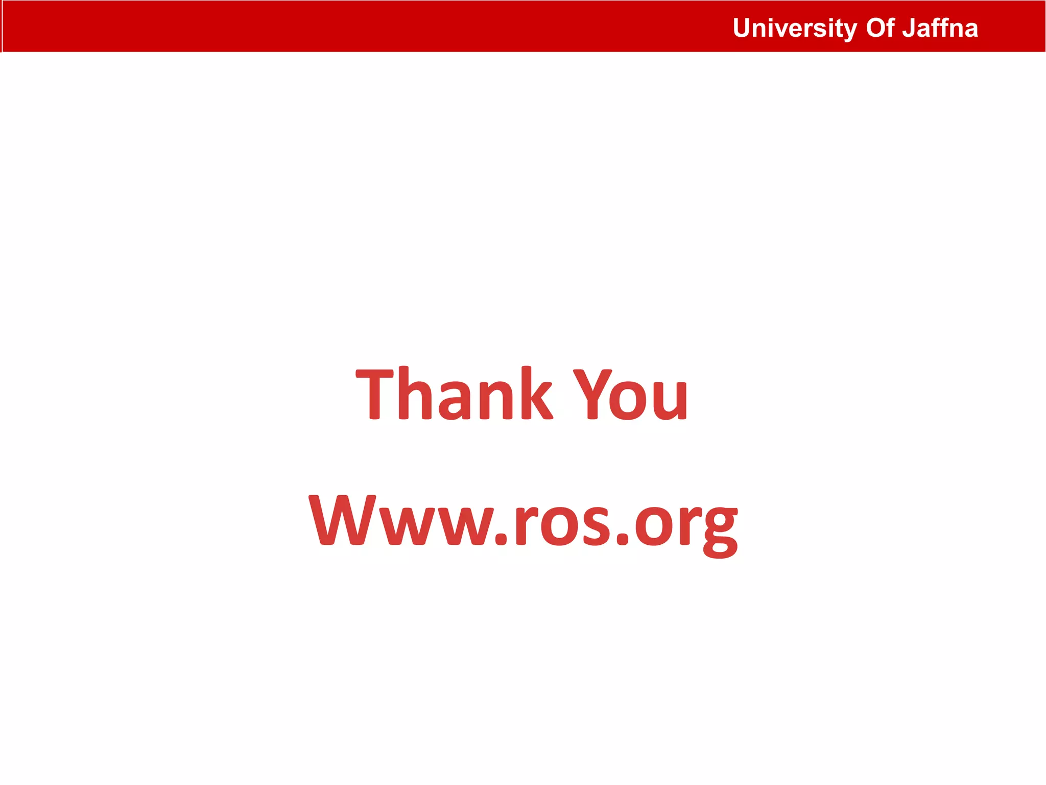 Introduction to ROS | PDF