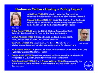 Robin Osborn: The commonwealth fund | PPT