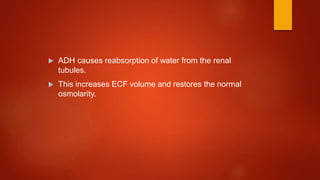 Anti diuretic hormone | PPTX