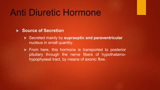 Anti diuretic hormone | PPTX