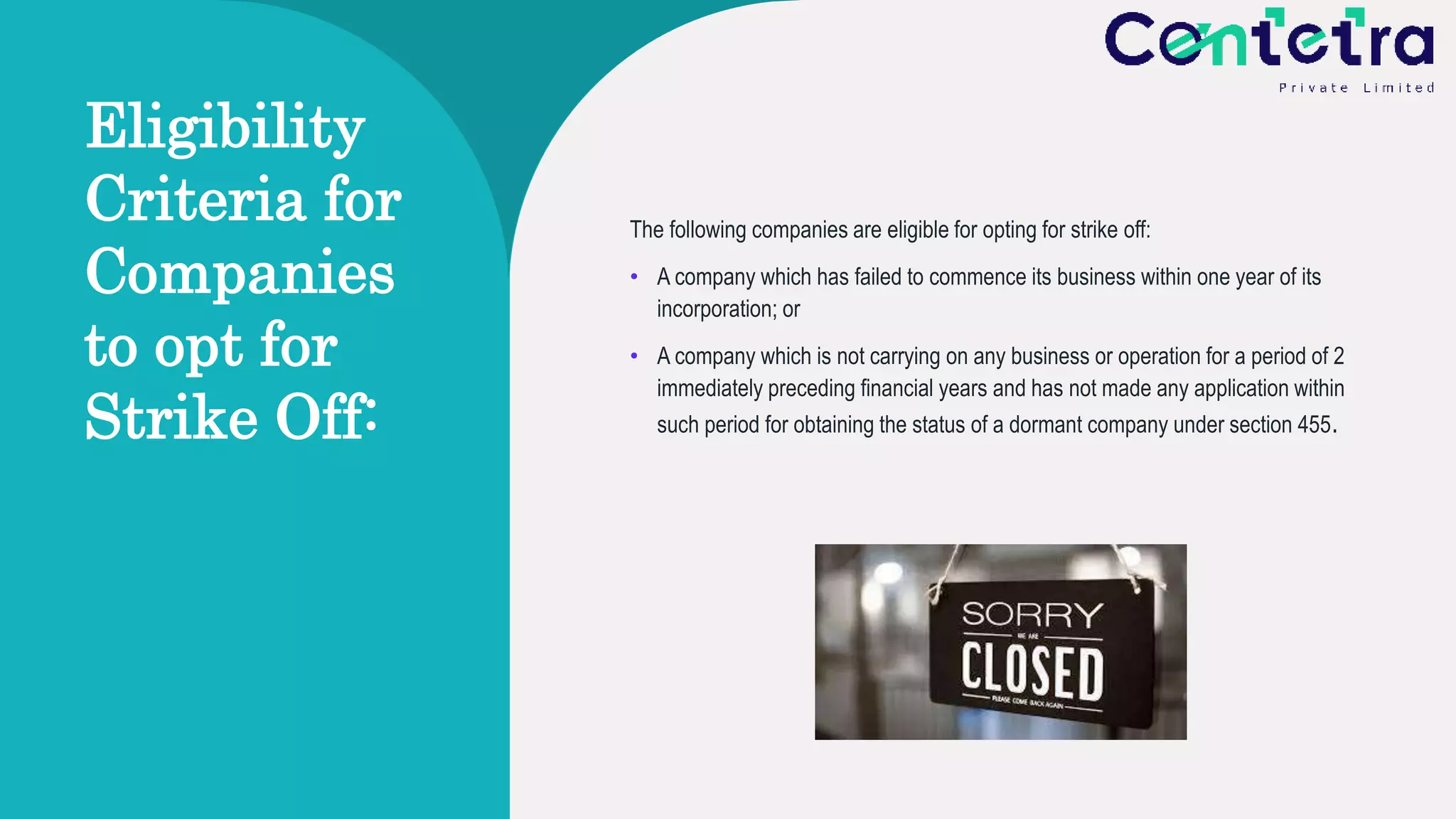 Companies Strike Off Rules, Procedure, Availability | PPTX
