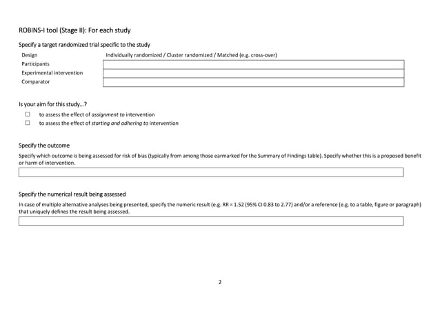 ROBINS-I tool 2016.pdf | Science