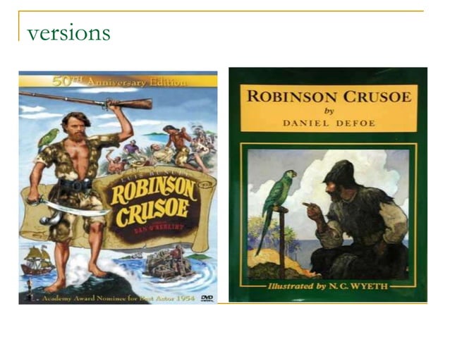 robinson-crusoe.ppt | Fiction | Books and Literature