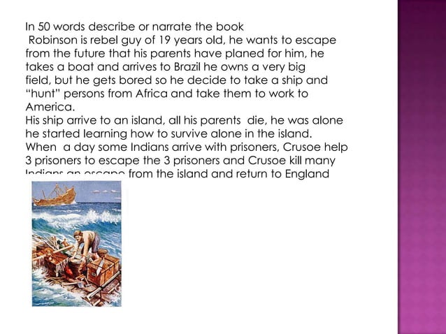 Robinson crusoe | PPT