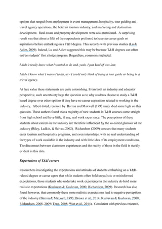 Career and Internship Aspirations | PDF