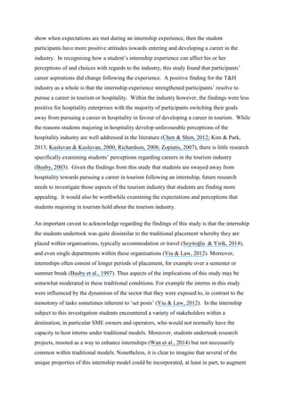 Career and Internship Aspirations | PDF