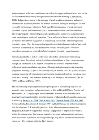 Career and Internship Aspirations | PDF