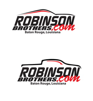 Robinson Brothers\' Logo Design | PDF