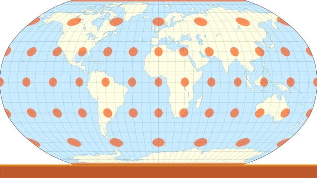ROBINSON PROJECTION MAP. For place/lands | PPT