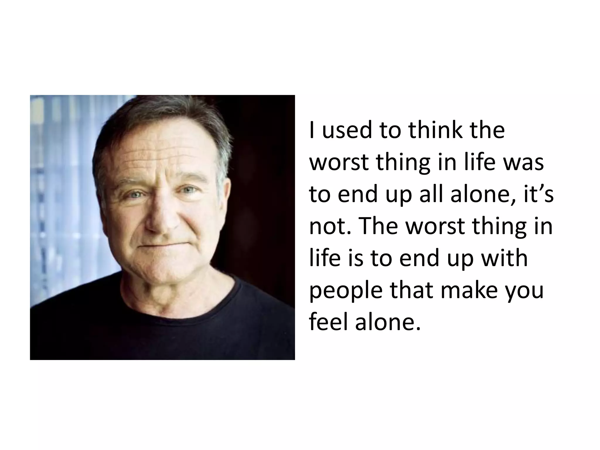 10 amazing Robin williams quotes | PPTX