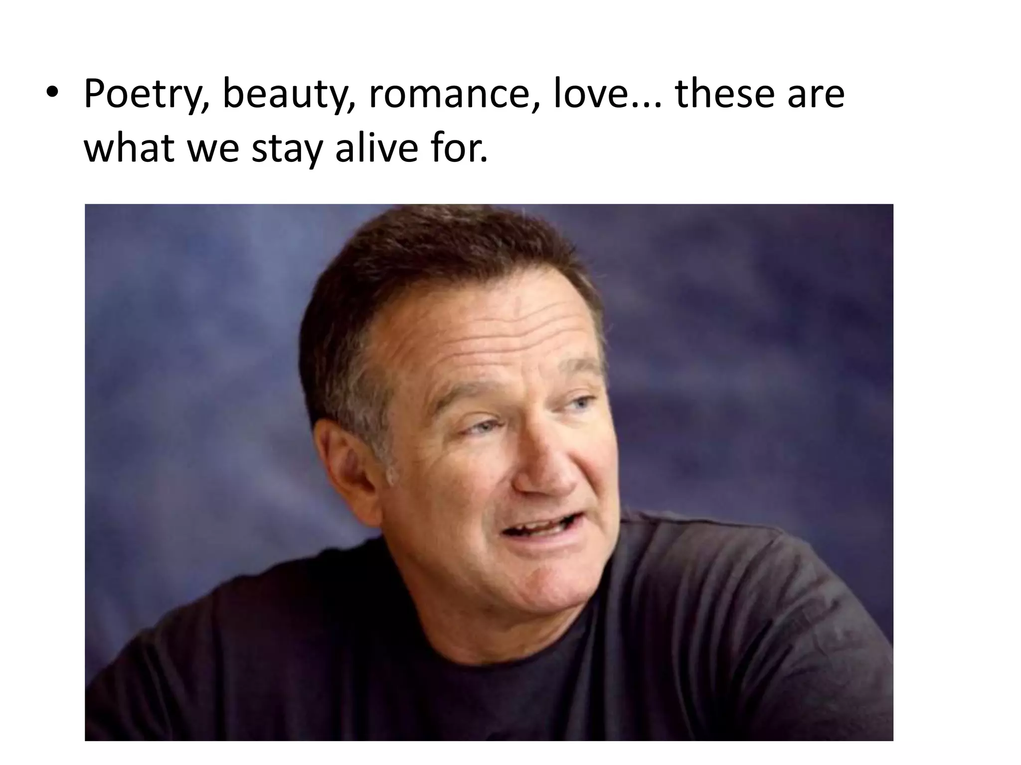 10 amazing Robin williams quotes | PPTX