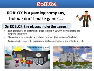 ROBLOX for Advertisers- October 2011 | PDF