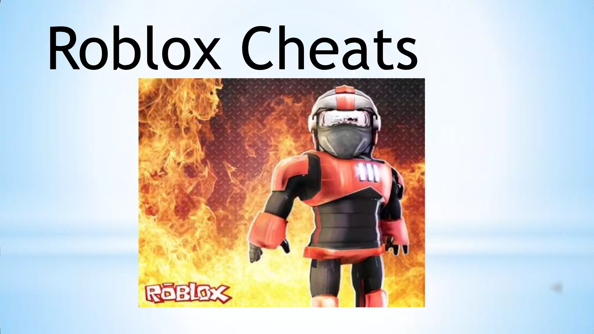 Roblox cheats | PDF