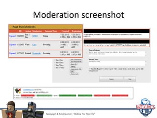ROBLOX for Parents | PDF