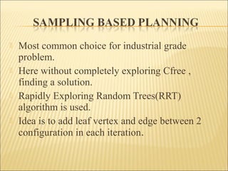 Robot motion planning | PPT