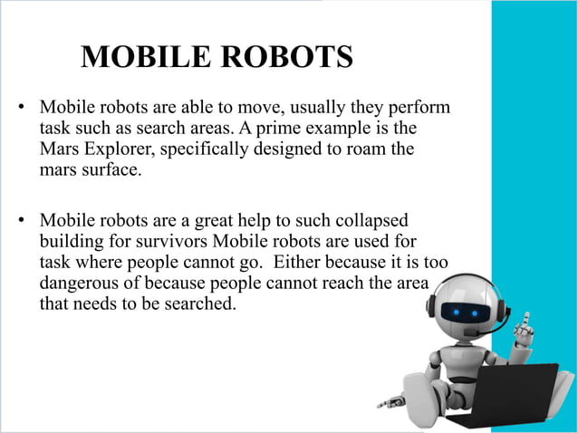 Robotics | PPTX | Robotics | Technology & Computing