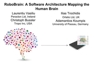 RoboBrain: A software architecture for mapping the human brain | PPT