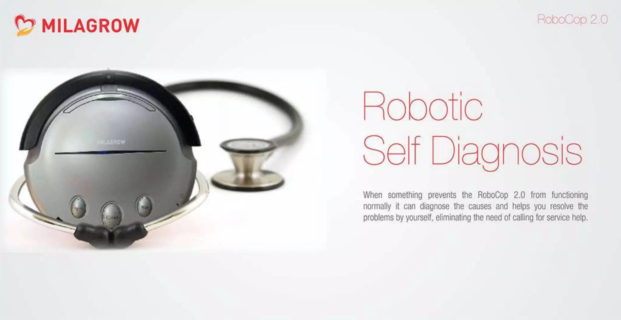 Milagrow Robocop2.0 - Robotic Floor Cleaner | PPTX