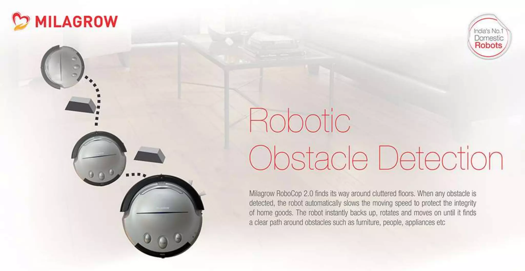 Milagrow Robocop2.0 - Robotic Floor Cleaner | PPTX