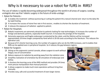 World’s First Flexible Ureteroscopy Robot | PDF | Surgery | Medical Health